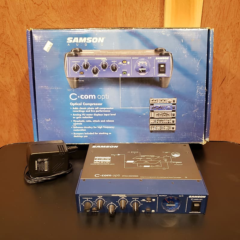 Samson C-Com opti Optical Compressor | Reverb