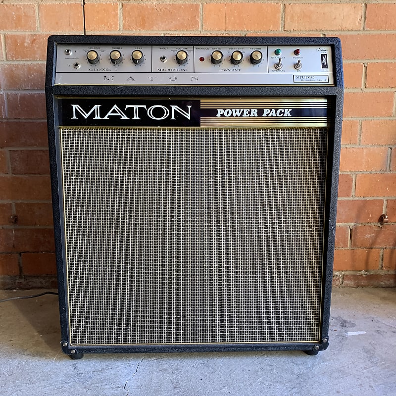 Vintage Maton Starline T506 Studio Recording amplifier 1969? | Reverb