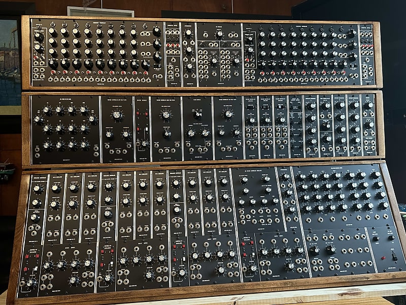 Model-3c 2017 - boiserie et clavier moog 953 duophonique | Reverb