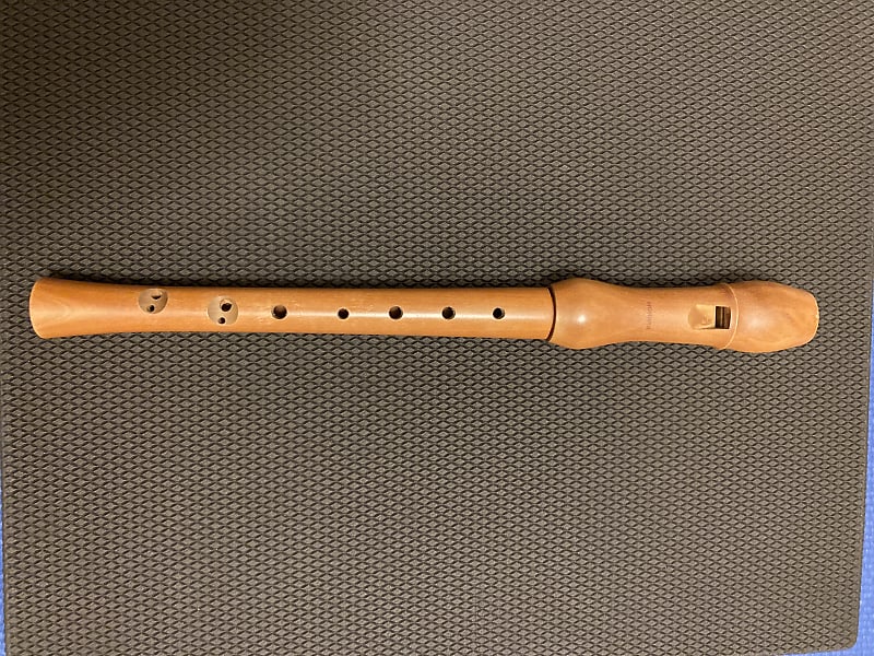 HOHNER 9522 Two Piece Maple Soprano Baroque Recorder | Reverb
