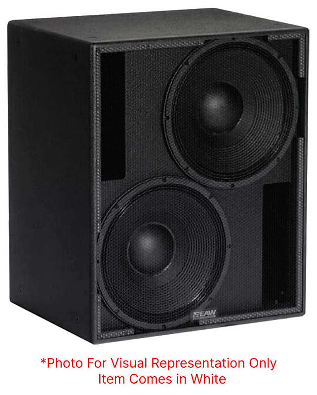 EAW SB250zP Dual 15-Inch Passive Subwoofer (White) in | Reverb