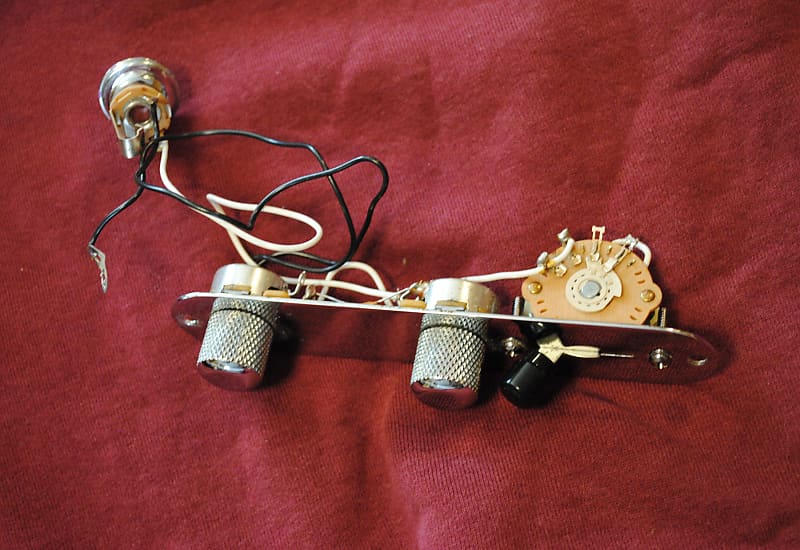 Fender USA Loaded Telecaster Control Plate | Reverb