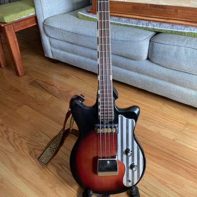 Teisco Spectrum EB-120 Bass 1960s Candy Apple Red | Reverb
