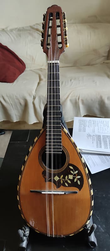 Mandolin 8 strings France 100+ years old 20 layers Unknown | Reverb