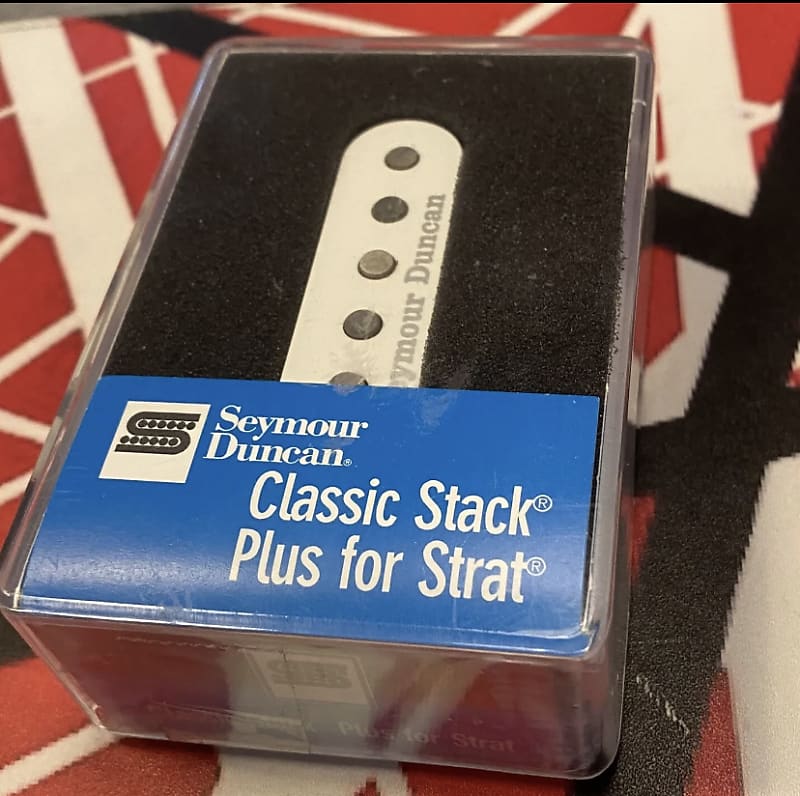 Seymour Duncan STK-S4s Classic Stack Plus for Strat - White | Reverb