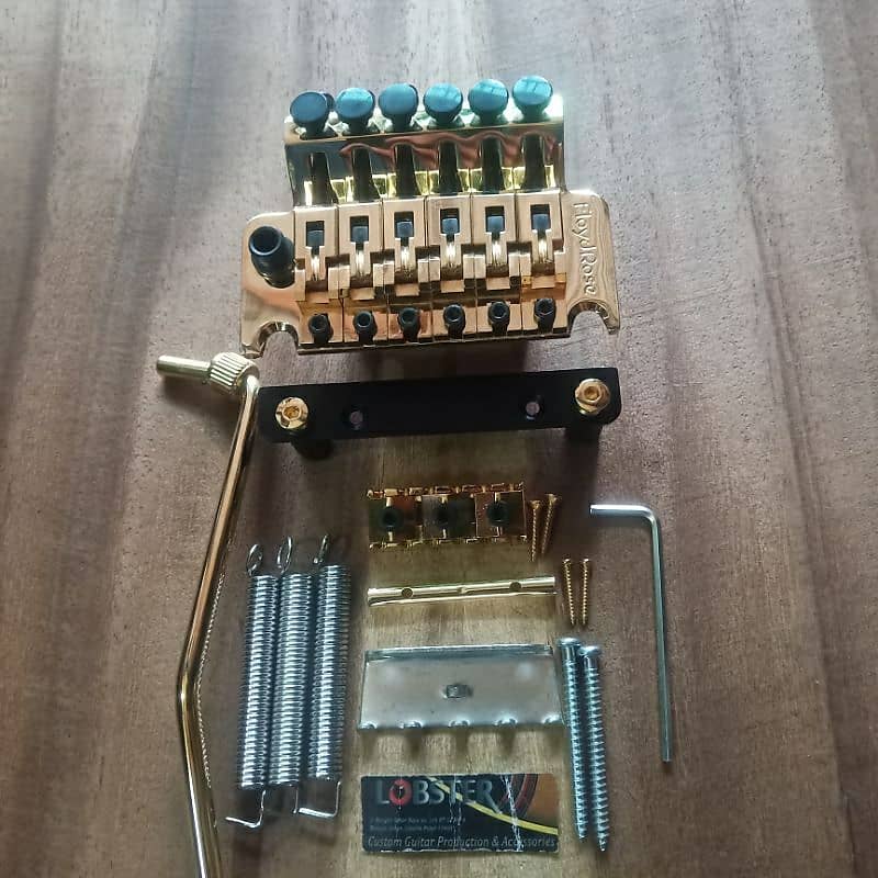 Floyd Rose Original Gold Tremolo System FRT-1000 Series W/R43 | Reverb
