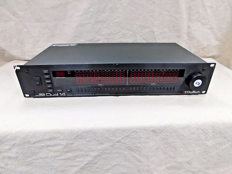 Digitech MEQ Dual 14 Midi Programmable Equalizer | Reverb