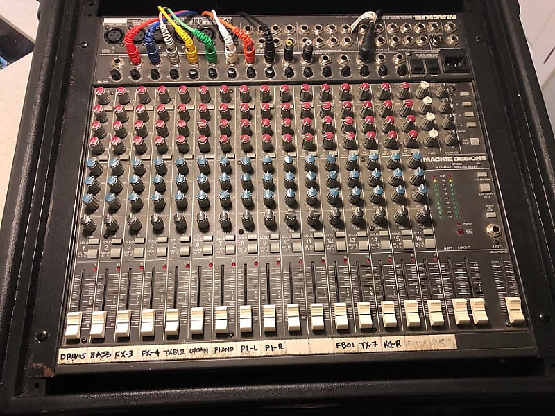 Mackie CR 1604 16 Channel Mic/Line Mixer 2000 Grey | Reverb