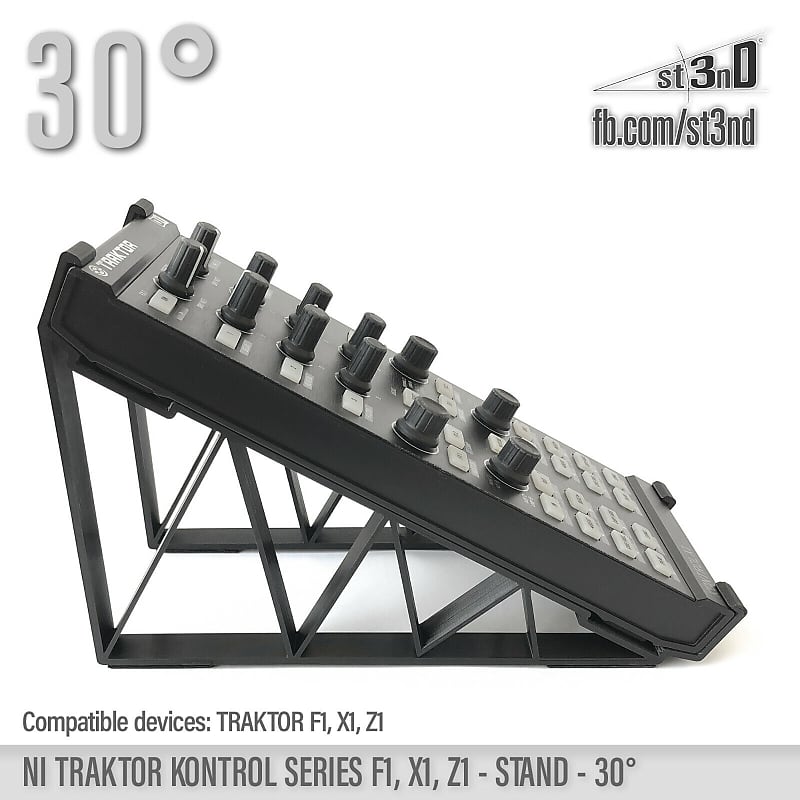 NI TRAKTOR KONTROL F1, X1, Z1 STAND 30 deg- 3D printed - NOT | Reverb