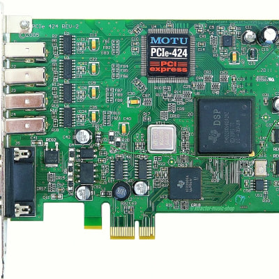 MOTU PCIe-424 PCI Express Card for 2408/1224/HD192 PCI-e | Reverb