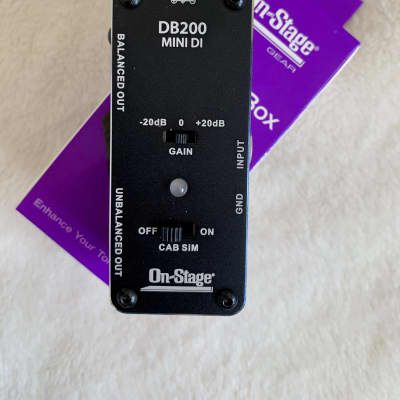 On-Stage - Mini DI Box! DB200 *Make An Offer!* | Reverb