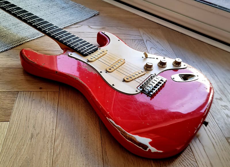 Partcaster Stratocaster kit relic nitro | Reverb