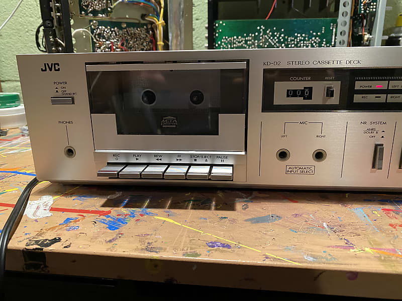JVC KD-D2 1981 Silver | Reverb UK