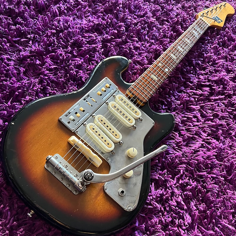 Early 1960s Guyatone LG-140T Electric Guitar (Tobacco | Reverb