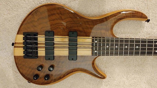 Carvin Icon 5-String, Neck-Through, Walnut Top | Reverb