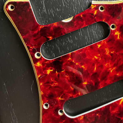 Spitfire Tortoise Strat pickguard | Reverb