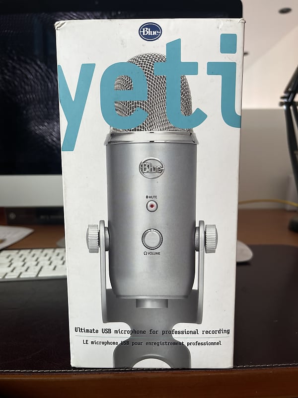 Blue Yeti Studio USB Mic Recording System Pack 2010s - Silver | Reverb