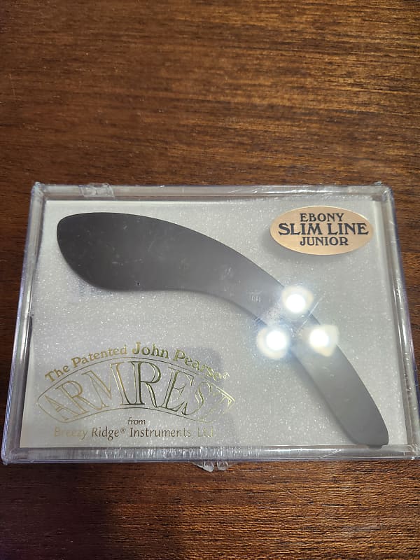 John Pearse Slim (Right handed) Ebony Armrest | Reverb