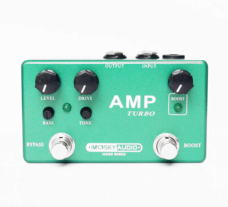 Mosky AMP TURBO Handmade Preamp Overdrive and Boost Guitar | Reverb