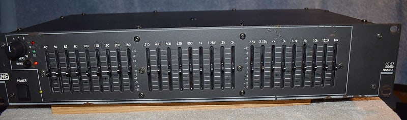 Rane GE -27 Graphic EQ - Re-caped and In/Out Mods | Reverb