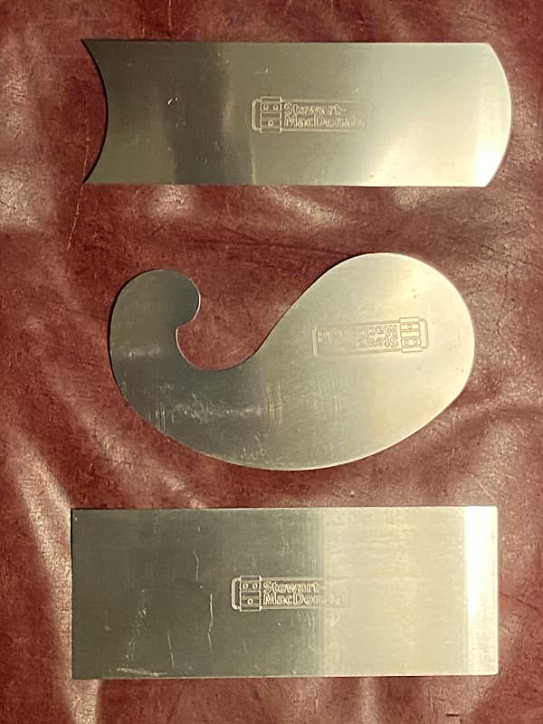 StewMac 3 Large Scrapers and Burnisher package -- Luthier | Reverb