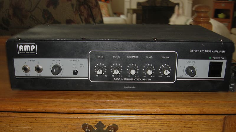 Vintage A.M.P. Amplified Music Products Series 220 BH220 Bass | Reverb
