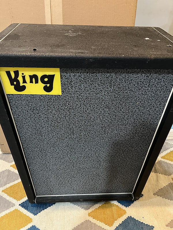 Vintage Laney // King 2 x12” Cabinet Goodmans 1972 | Reverb UK