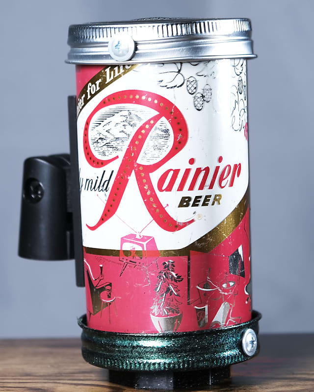 Lo Fi Beer Can Microphone - 1950s Boeing Wind Tunnel Rainier, | Reverb
