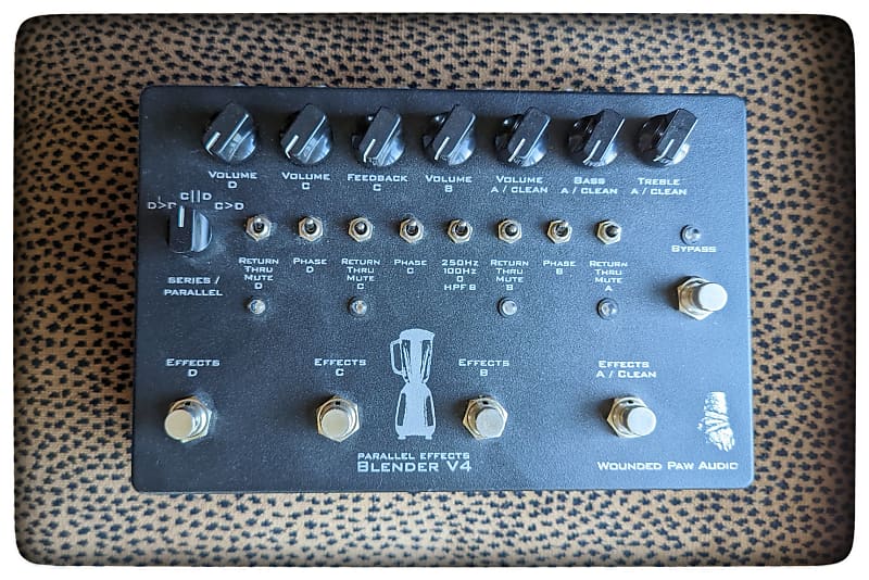 Wounded Paw Audio Signal Blender V4 Black | Reverb Deutschland