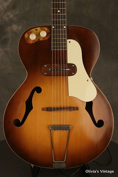 Kay Electric Archtop with early "LIPSTICK" pickup 1940s | Reverb UK