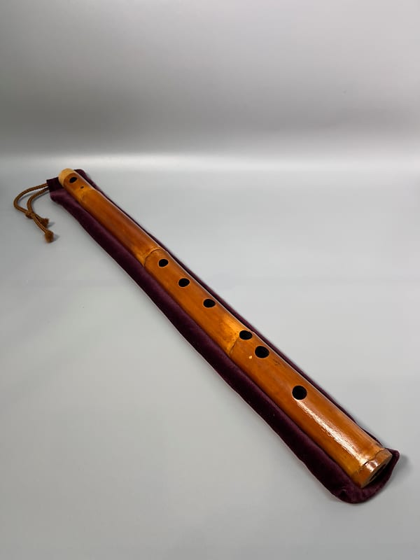 19" Bansuri Transverse Indian Flute 6 Hole made of Bamboo | Reverb