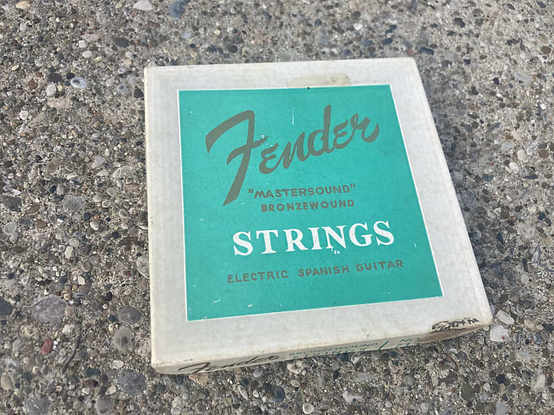 50’s Fender Guitar Strings [Box Of 6] Pre CBS | Reverb