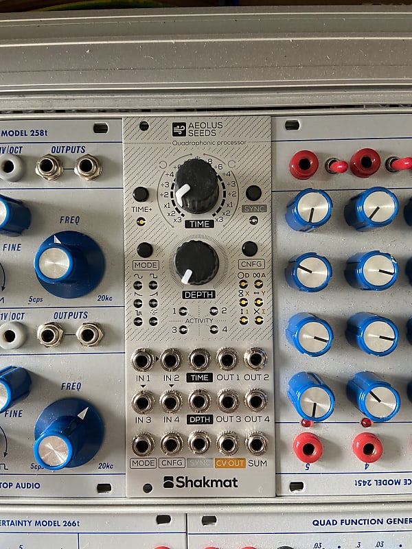 Shakmat Modular Aeolus Seeds Quadraphonic Spatializer | Reverb