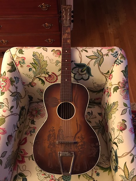 1942 Del Oro Cowboy Parlor Guitar | Reverb