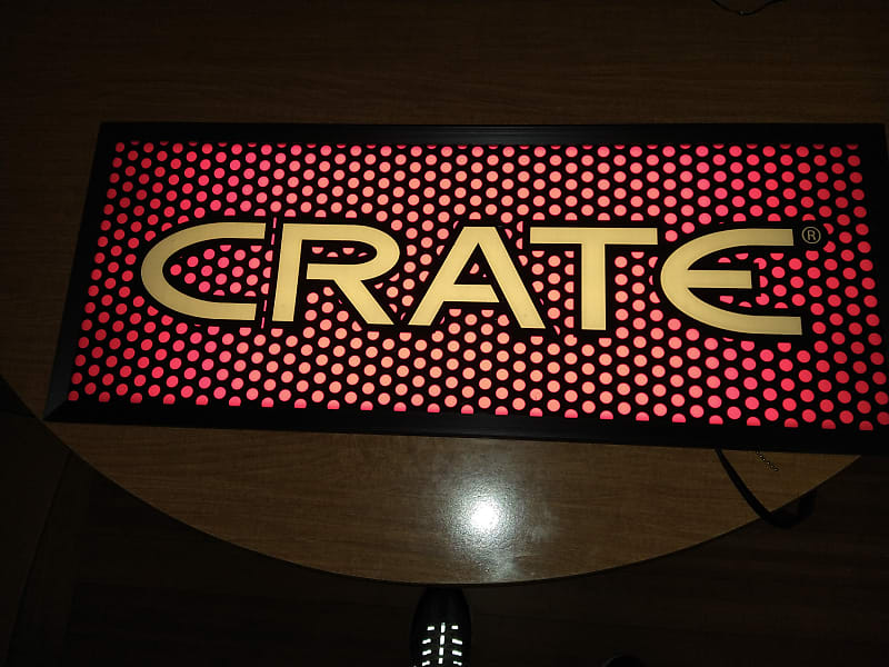 Crate Sign Advertising Signage | Reverb