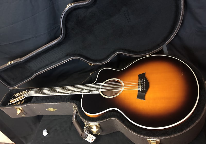 Taylor 655ce 12-String Jumbo Acoustic-Electric Guitar - | Reverb