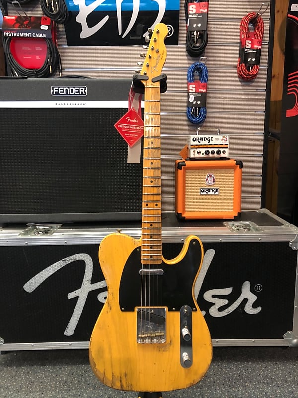 Fender Telecaster Custom shop heavy relic 1953 2017 | Reverb