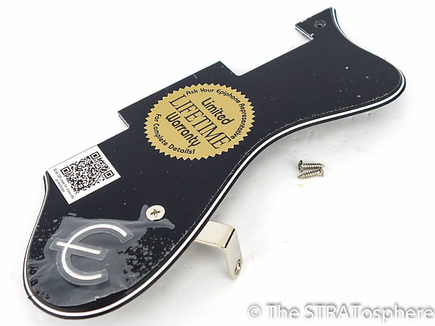 Gibson Epiphone ES-339 Dot PICKGUARD Black 3 Ply Guitar w/ | Reverb