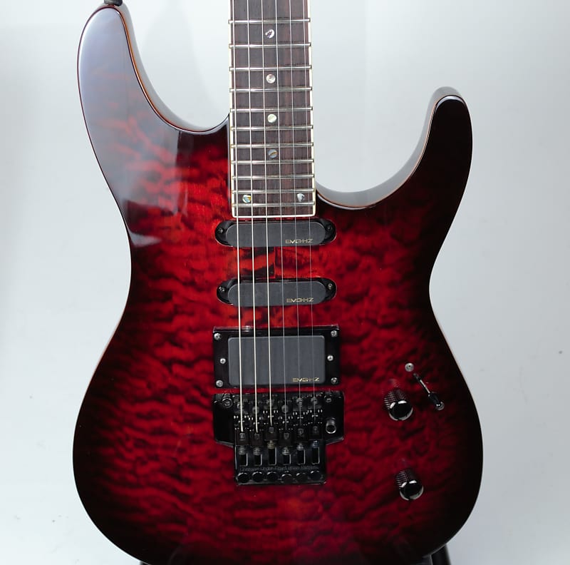 Dean Custom 450s Trans Red Burst 2003-2007 | Reverb