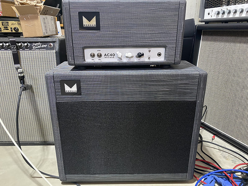 Morgan Amplification AC40 Deluxe 40w Guitar Head and 1x12 | Reverb