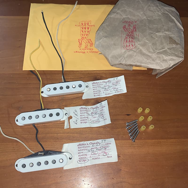 Sliders Classic 59 Strat Pickups Free Shipping | Reverb