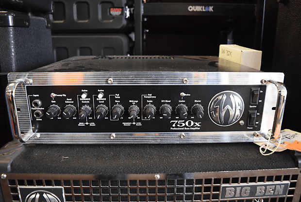 SWR 750X Bass Guitar Head - New Old Stock | Reverb