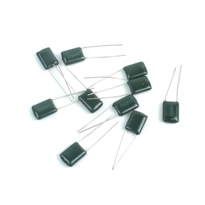 10 Pcs polyester film Tone Capacitors .068uf 100v 2A683J For | Reverb