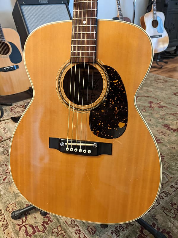 Alvarez 5014 1977 Natural OM acoustic guitar MIJ | Reverb