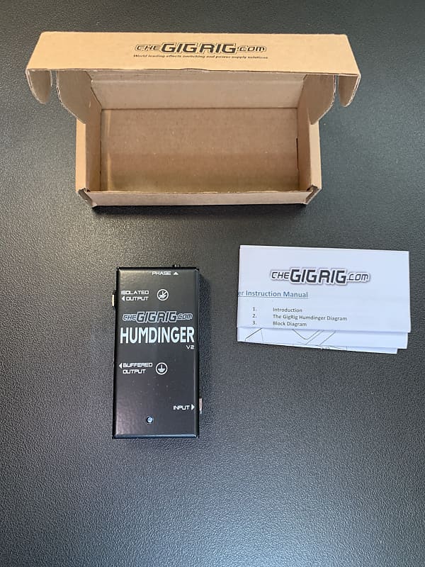 GigRig HumDinger V2 DI Reamp Isolator | Reverb