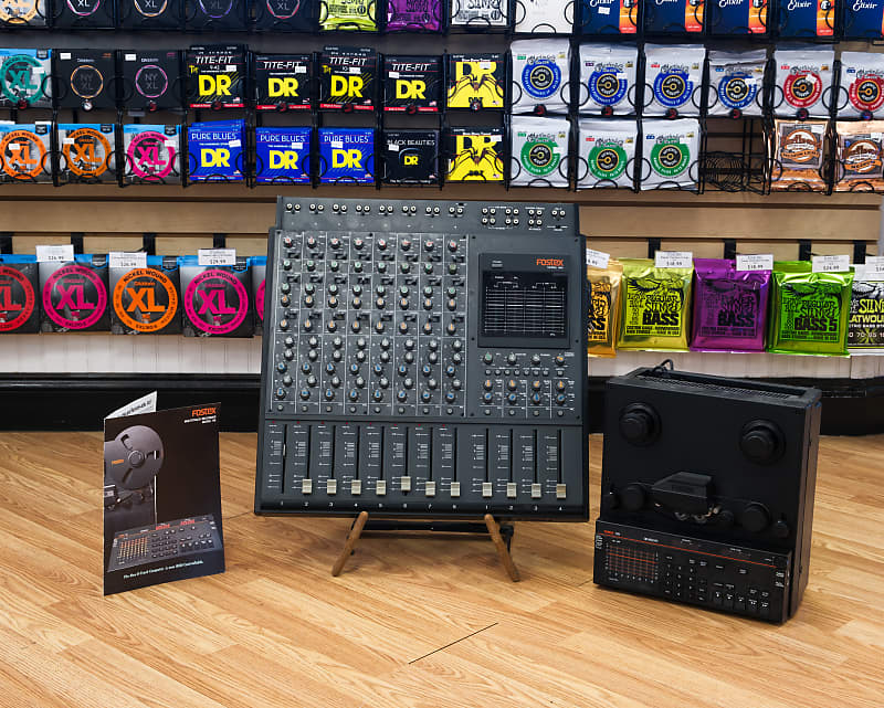 Fostex R8 Reel-to-Reel (w/ MTC-1 Controller) + Model 454 | Reverb