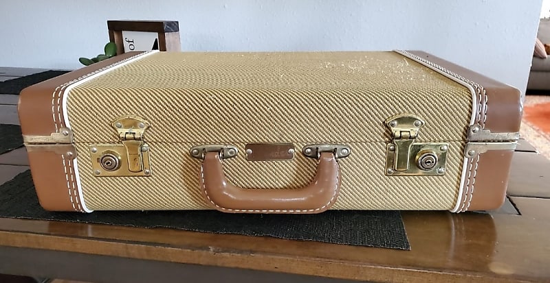 Fender Briefcase 1980's Tweed | Reverb