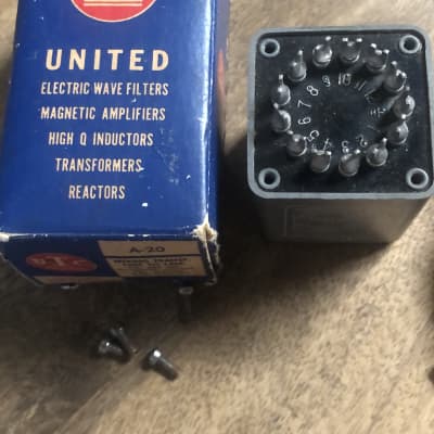 UTC A-10 Preamp Limiter Transformer 1950's | Reverb