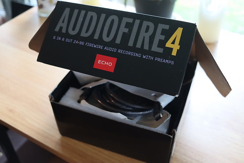 Echo Audiofire 4 Firewire Audio Interface 4I/4O, 24-bit, 48V | Reverb