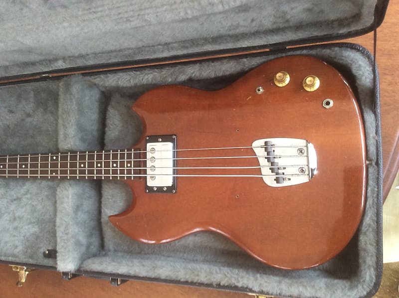 1972 Guild JS-1 Bass Cherry | Reverb UK